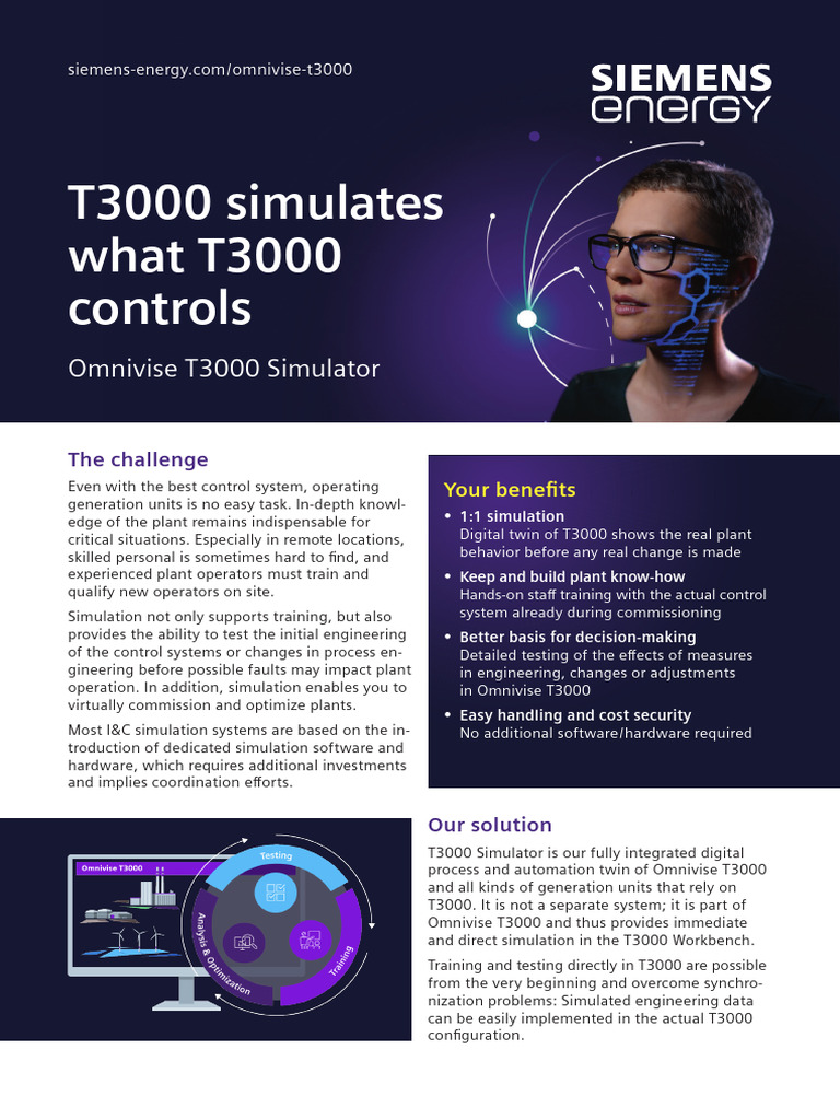 T3-Flyer-T3000-Simulator-EN-SE-pdf - Original File | PDF | Simulation | Automation