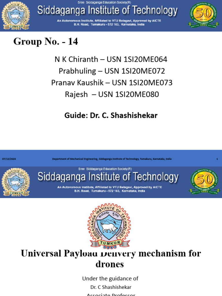 Mini Presentation Final Phase | PDF | Unmanned Aerial Vehicle ...