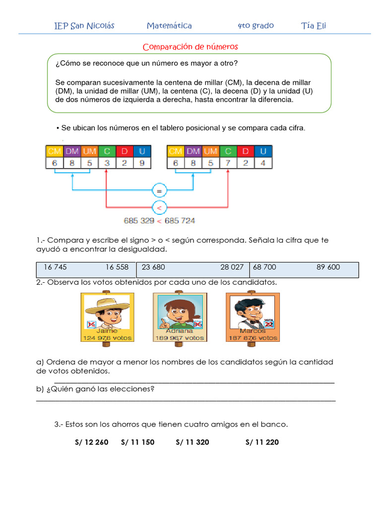 Comparaci N de ° Hasta La CM | PDF