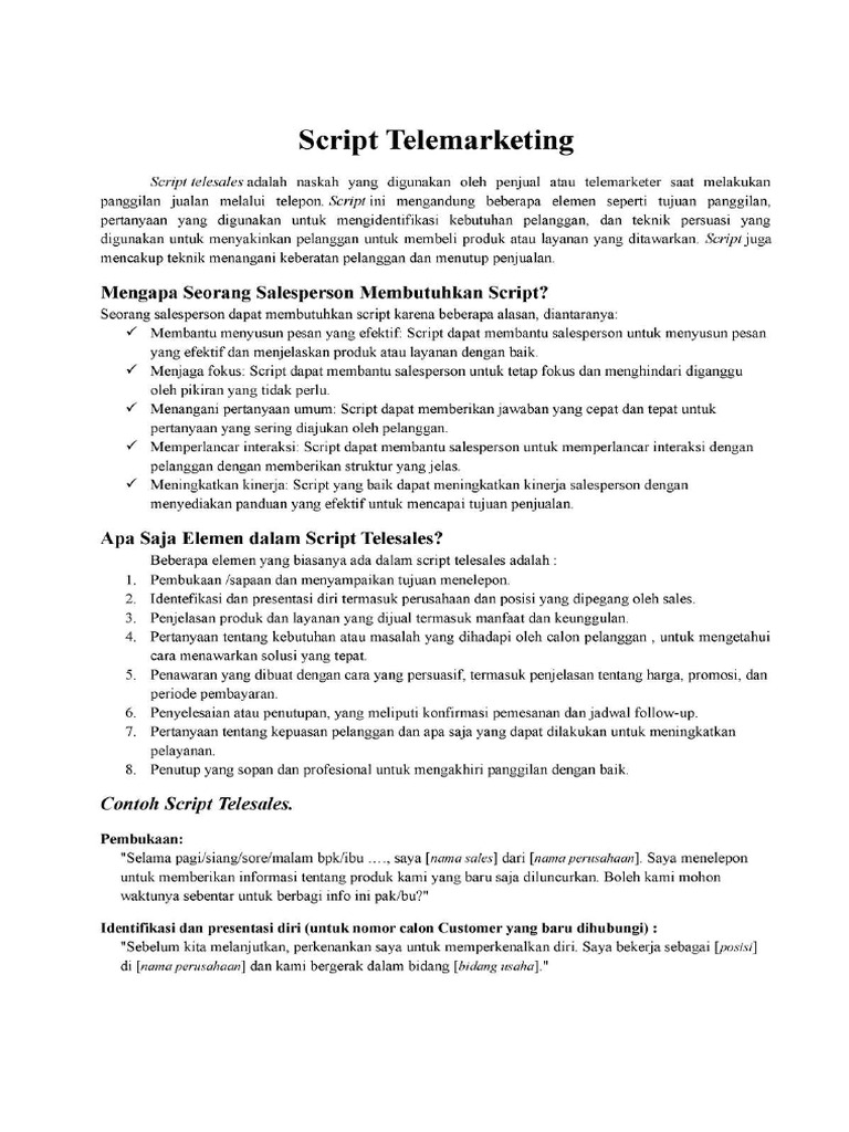 Sesi 3 Contact Center | PDF