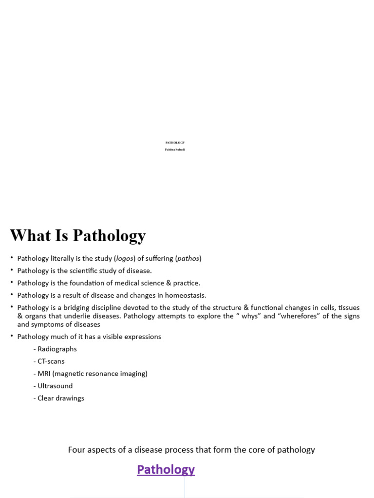 Introduction to Pathology | Download Free PDF | Necrosis | Apoptosis