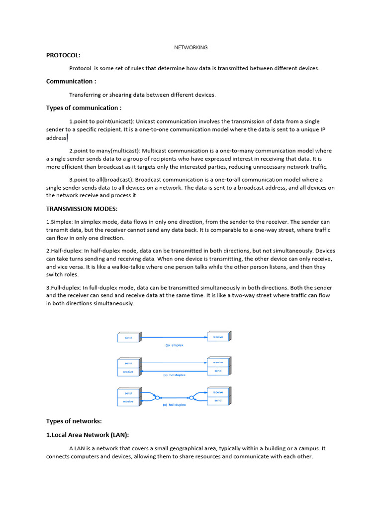 networking pdf | PDF | Transmission Control Protocol | Computer Network