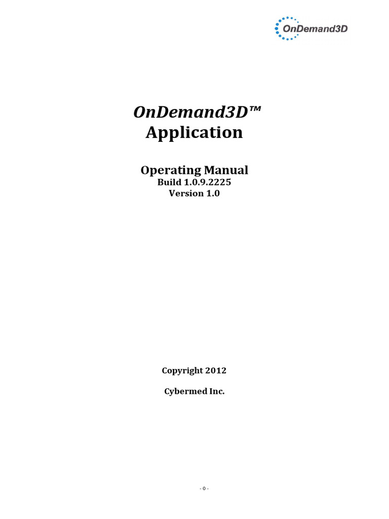 OnDemand3D-App 2225 EN | PDF | Computer File | Databases