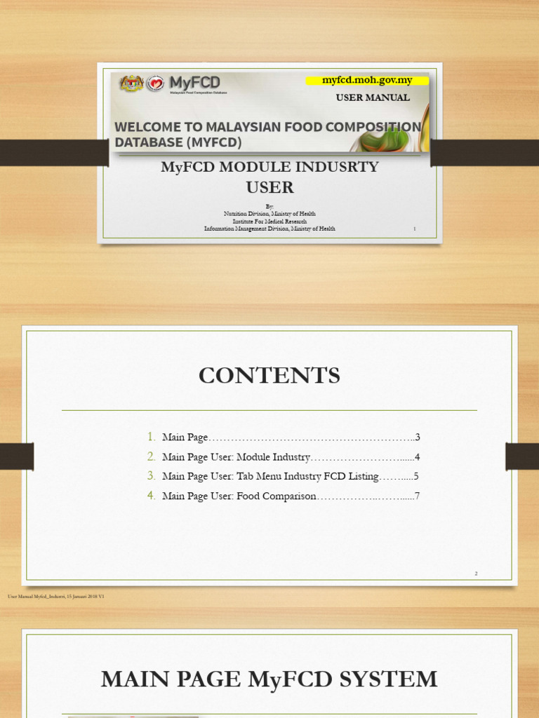 USER MANUAL MyFCD INDUSTRY-USER | PDF | Computing | Software