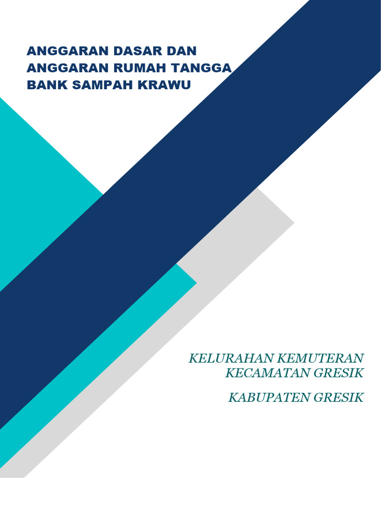 Anggaran Dasar Dan Anggaran Rumah Tangga Pdf 
