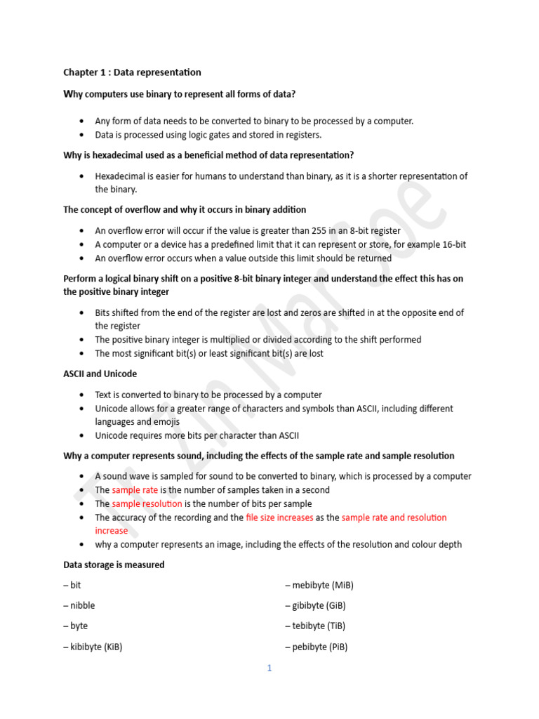 IGCSE Cambridge Computer Science Theory Paper Exam Supports (2023-2025) | PDF | World Wide Web ...