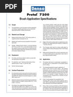 MQAP Denso Protal 7200 Brush Grade | PDF | Shelf Life | Coating
