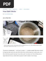 Acetone Washing Instructions for Meth | PDF