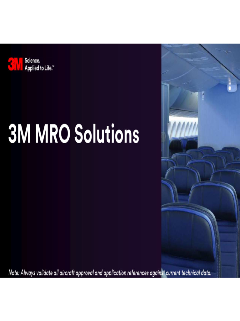 3M Solutions For MRO | PDF | Adhesive | Paint