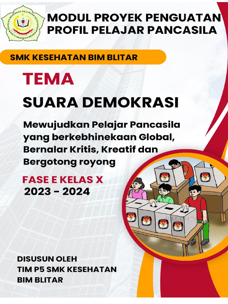 Modul Suara Demokrasi SMK Bim.. | PDF