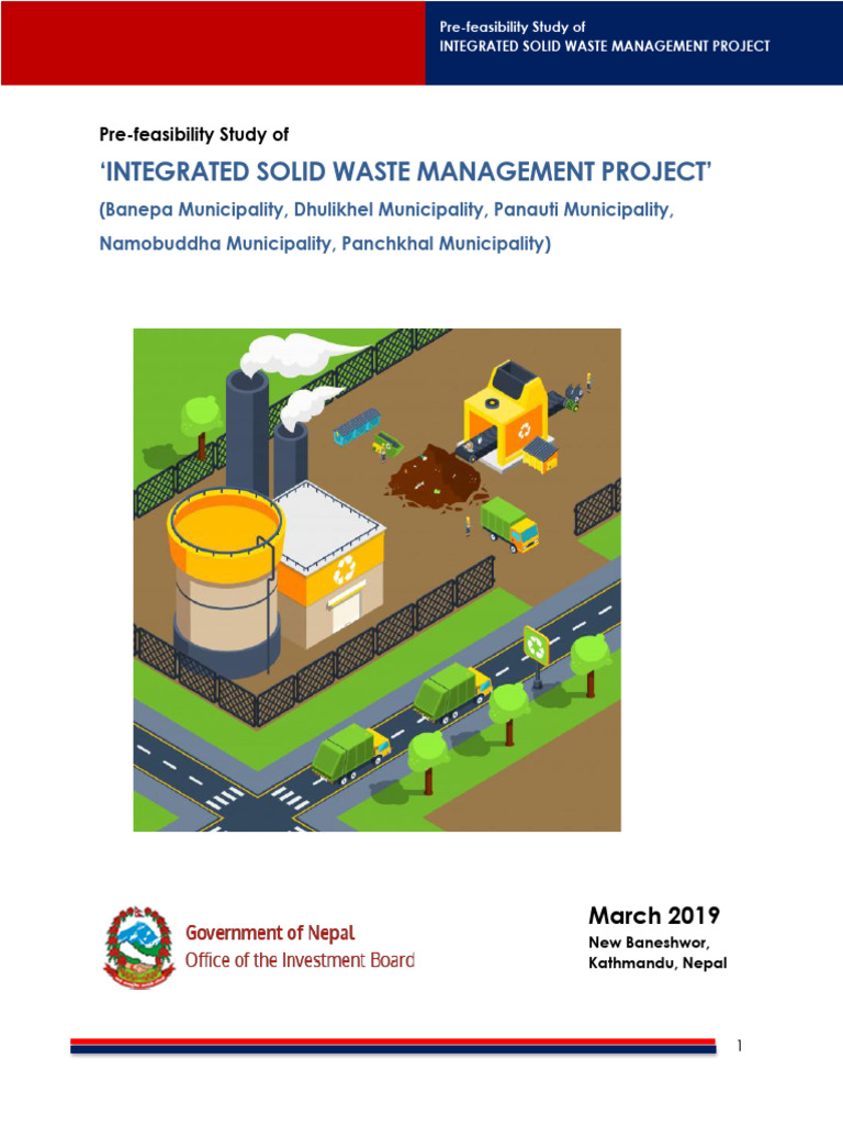 feasibility Study Solid Waste | PDF | Anaerobic Digestion | Biogas