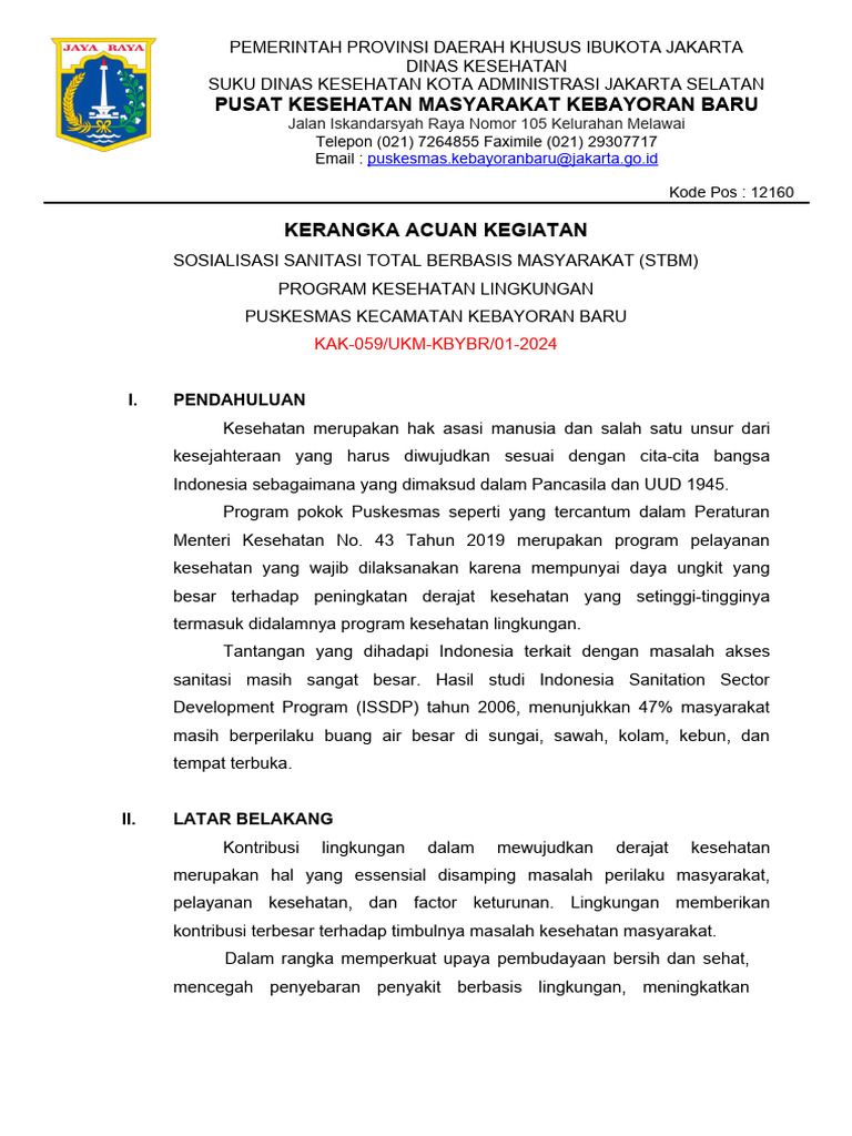 Kak STBM 2024 | PDF | Ilmu Sosial | Pengembangan Diri