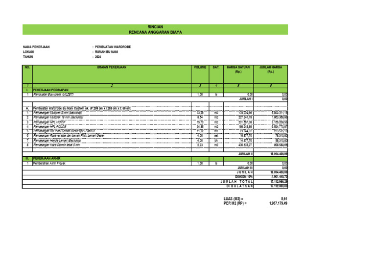 Rab Lemari Bu Nani HPL | PDF