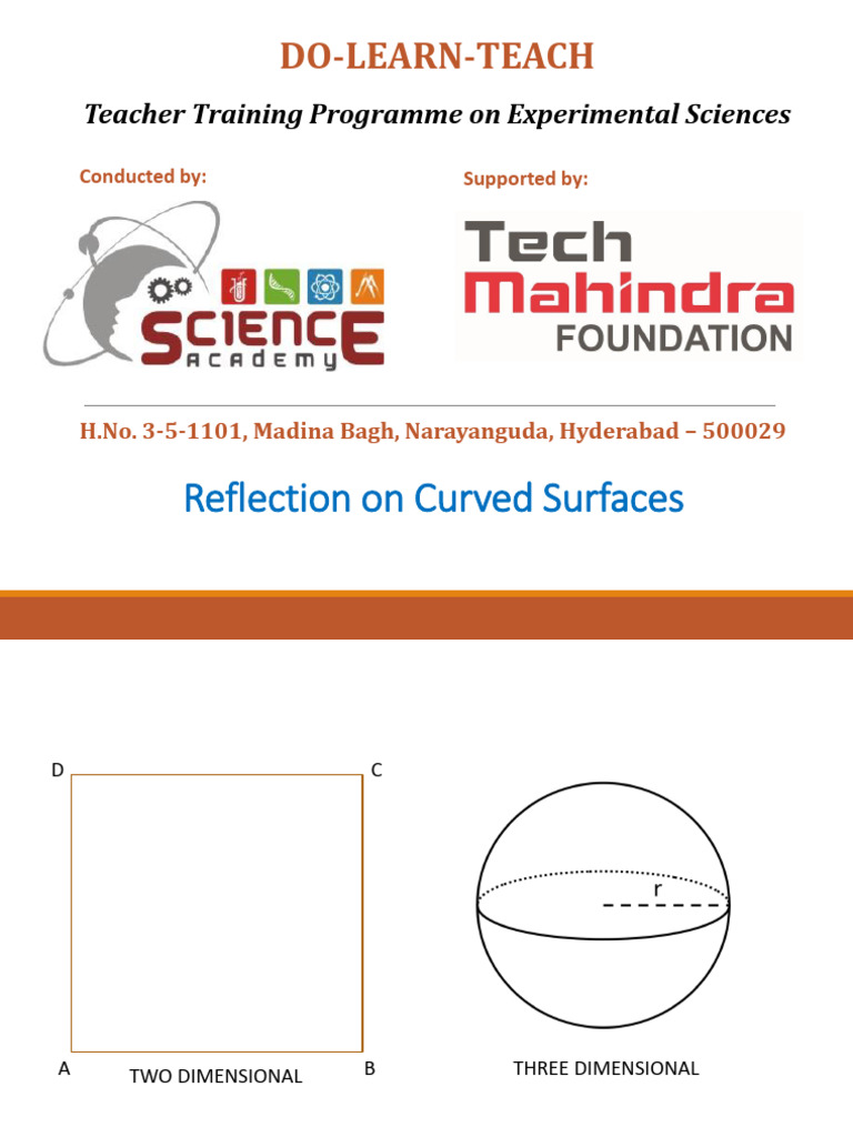 Reflection & Refraction (Curved Surfaces) | PDF | Art | Technology & Engineering