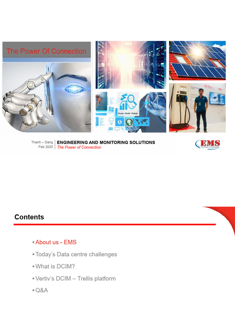 DCIM Trellis Introduction v3 | PDF | Data Center | Computer Engineering