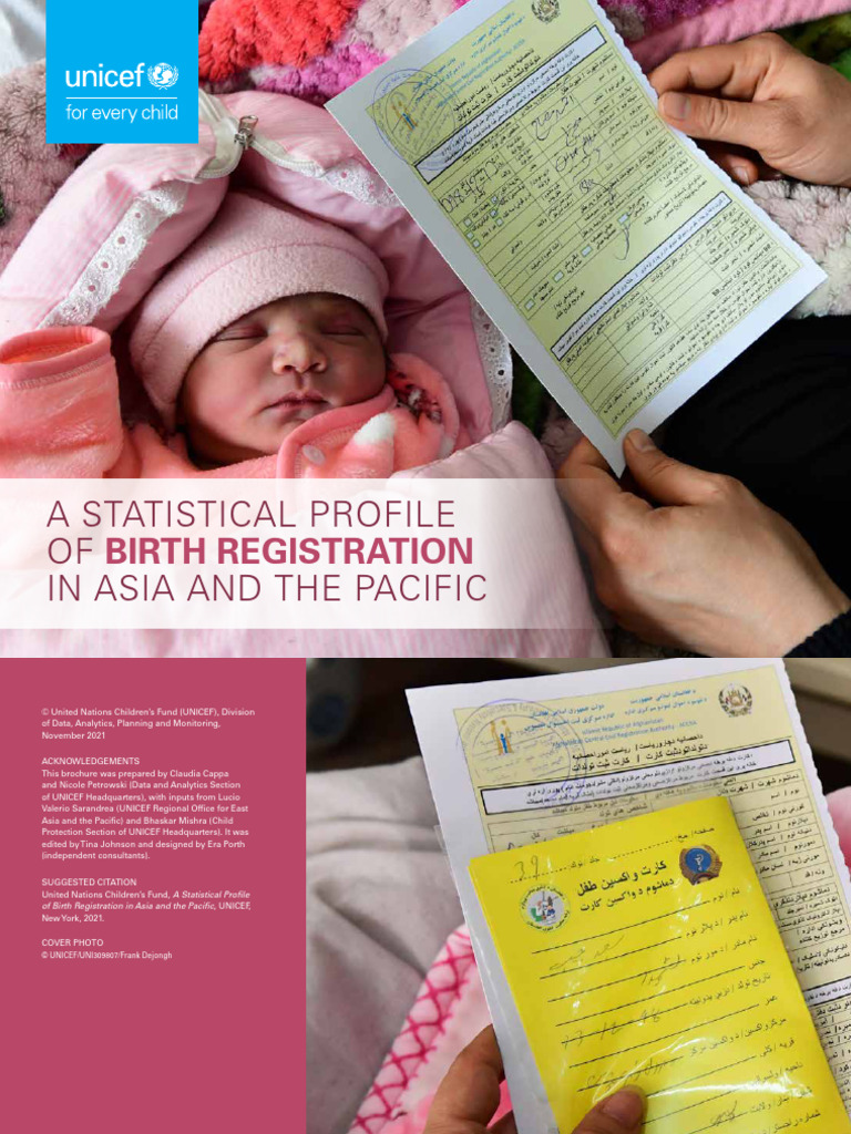 Birth Registration in Asia-Pacific | PDF | Birth Certificate