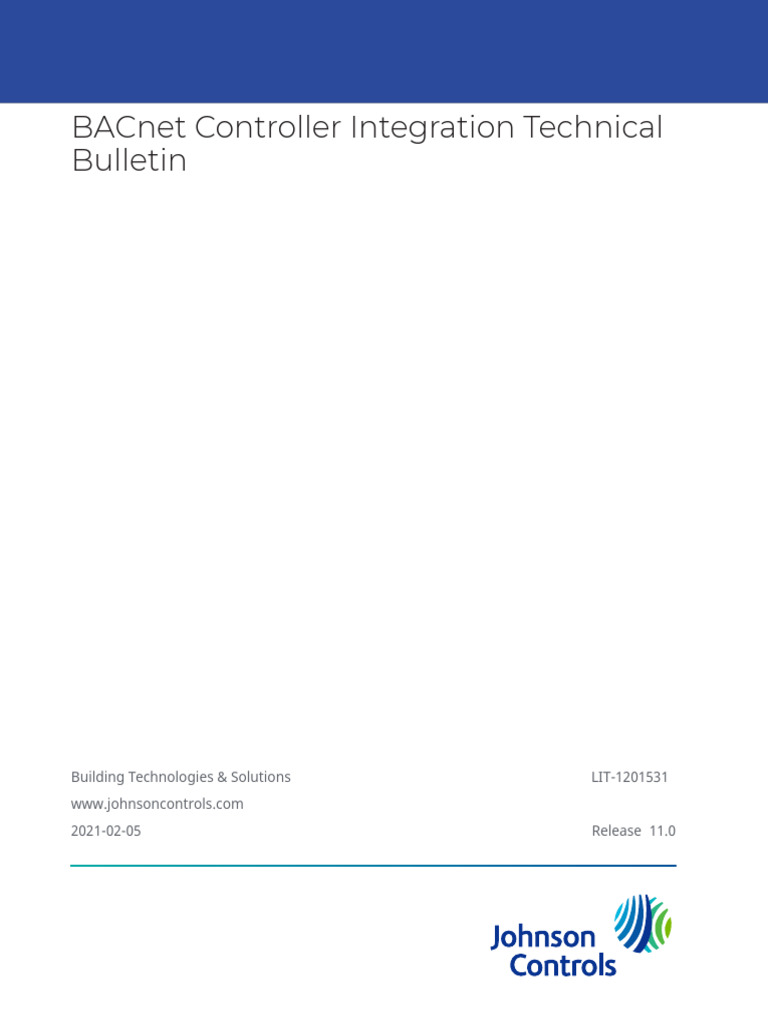 BACnet Controller Integration Technical - 1201531 | PDF | Computer Network | Routing