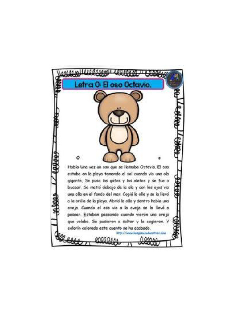 Cuento 2 Oso | PDF