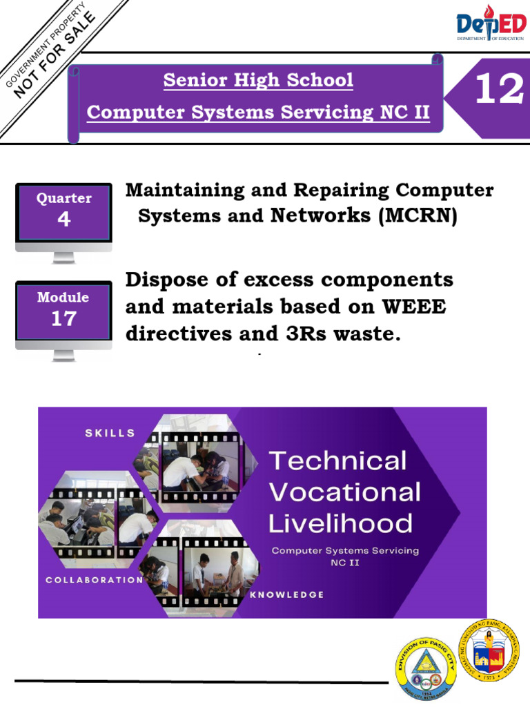 TVL CSS12 Q4 M17 | PDF | Recycling | Waste