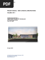 CSI 16 Division Format PDF | PDF