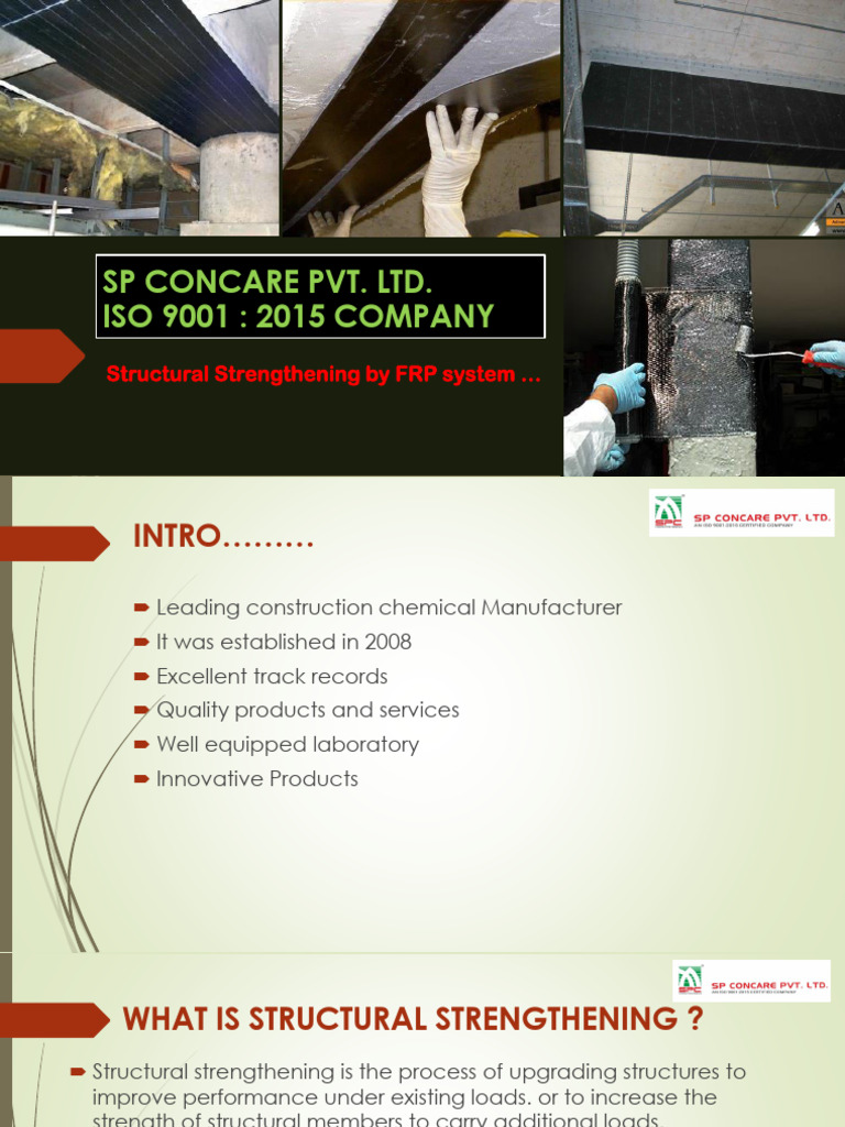SPC - Structural Strengthening | PDF | Strength Of Materials | Fibre ...