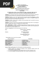 KP FORM 20A - Certification To File Action | PDF