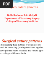 Suture Patterns and Suture Techniques | PDF | Surgical Suture | Medical ...
