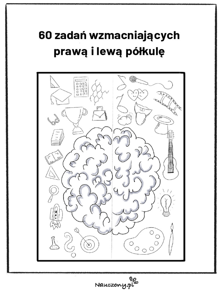 60 Zadan Wzmacniajacych Prawa I Lewa Polkule Cluphp | PDF