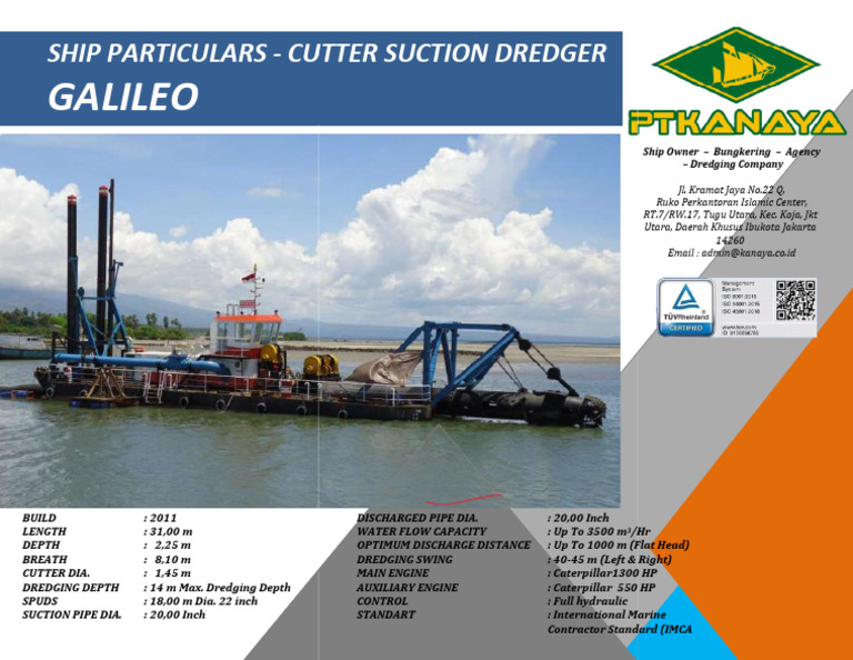 CSD Ship Specifications: Galileo | PDF