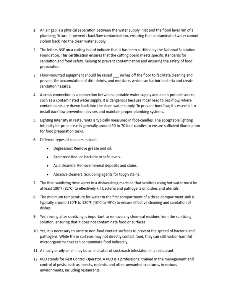 An Air Gap Is A Physical Separation Between The Water Supply Inlet and ...