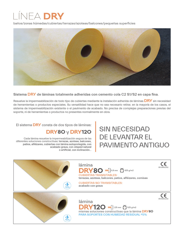 FS Dry Esp | PDF | Cemento | Materiales