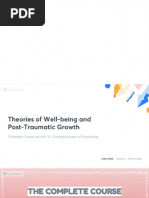 PERMA Model of Well-Being by Seligman | PDF