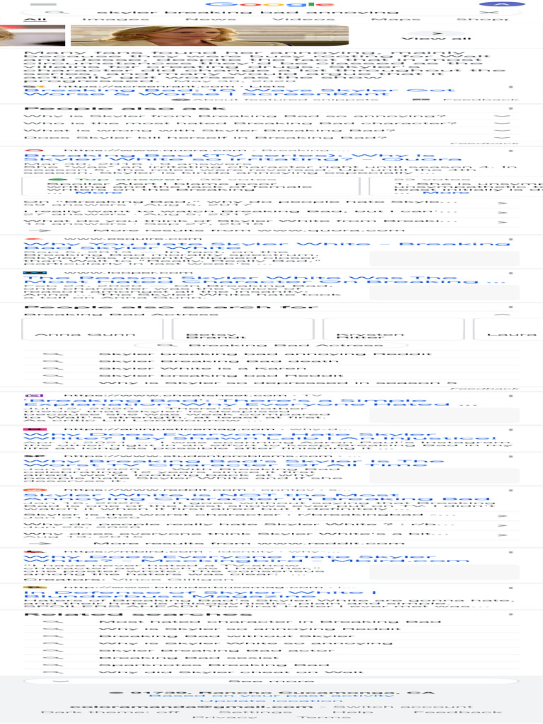 Skyler Breaking Bad Annoying - Google Search | PDF