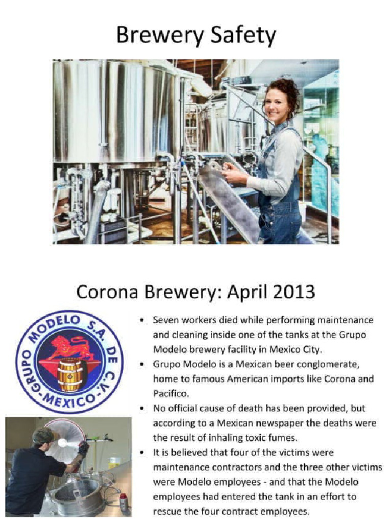 JohnNewquist Brewery Safety | PDF