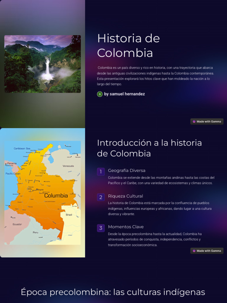 Historia y cultura de Colombia | PDF | Colombia | República