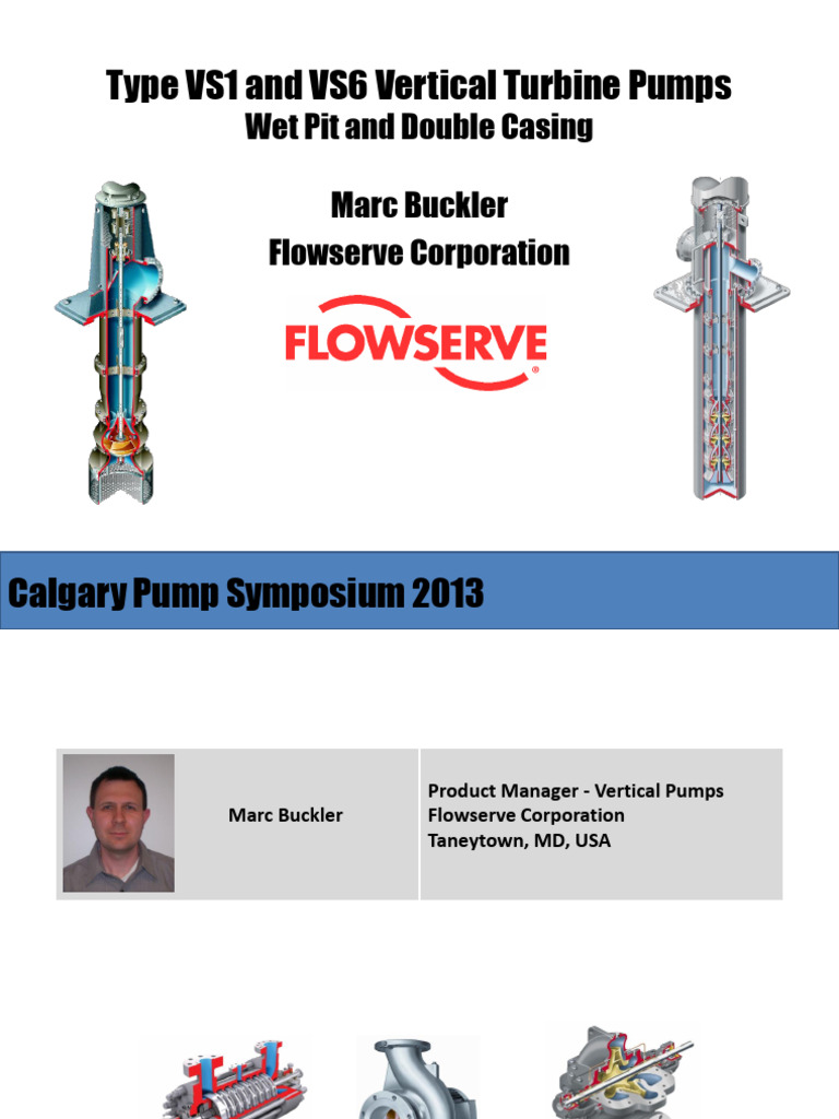 Understanding Vertical Turbine Pumps by Flowserve 1686043422 | PDF | Pump | Bearing (Mechanical)
