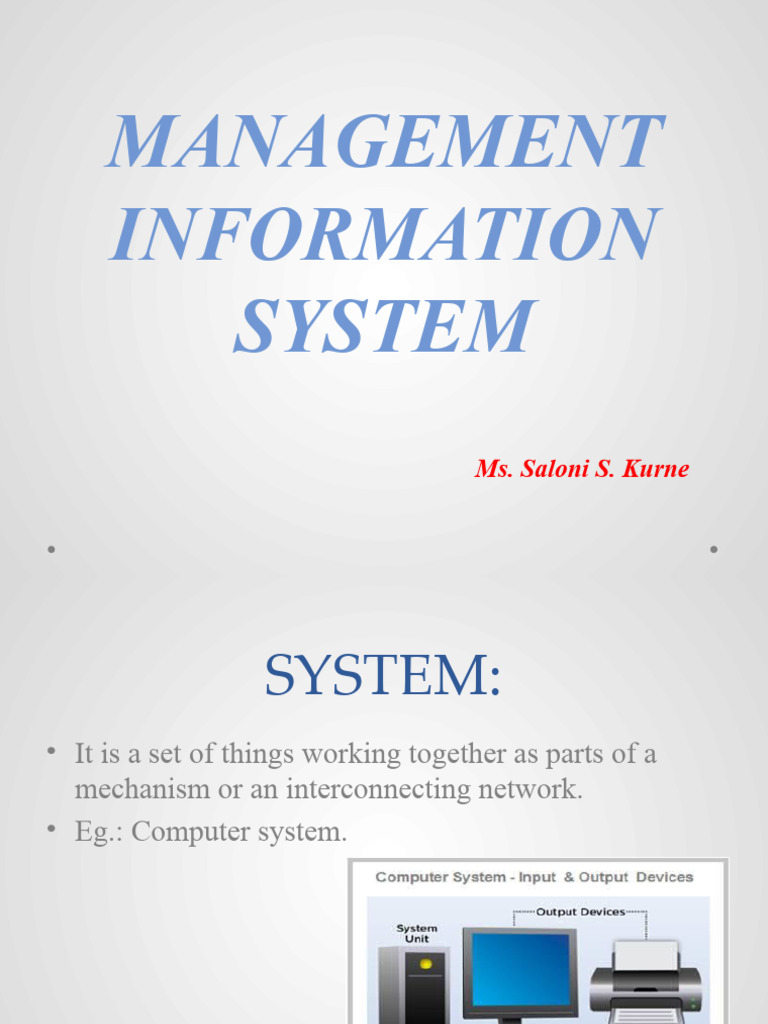Mis Unit 1 | PDF | Information System | Information