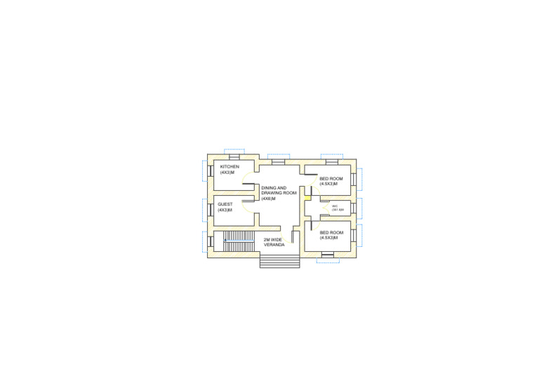 House Floor Plan With Dimensions Pdf