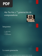 La Septima Generacion de Las Computadoras (Exposicion) | PDF