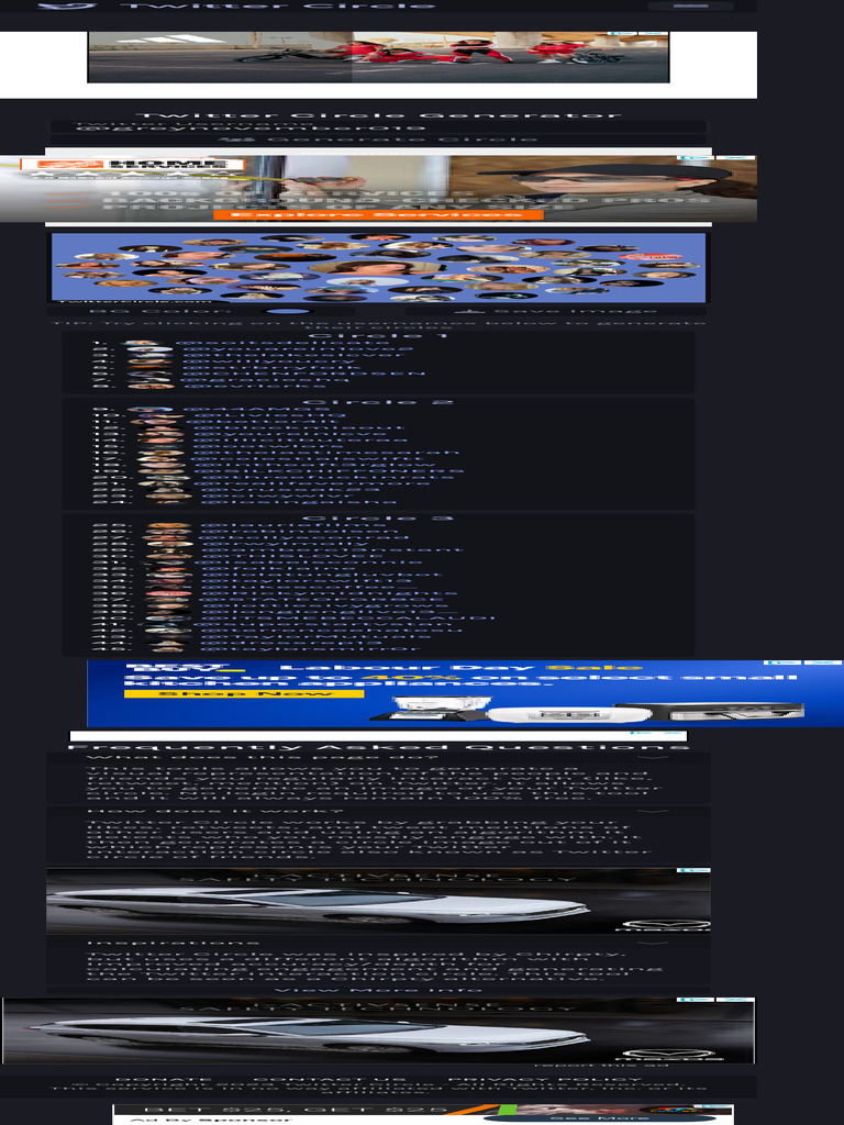 Twitter Circle - Interaction Circle Image Generator | PDF | Computing ...