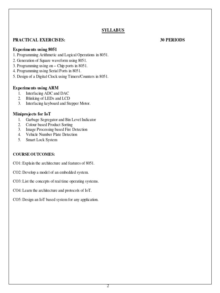 ET3491-EMBEDDED SYSTEMS AND IOT DESIGN-968566153-esiot Manual | PDF ...