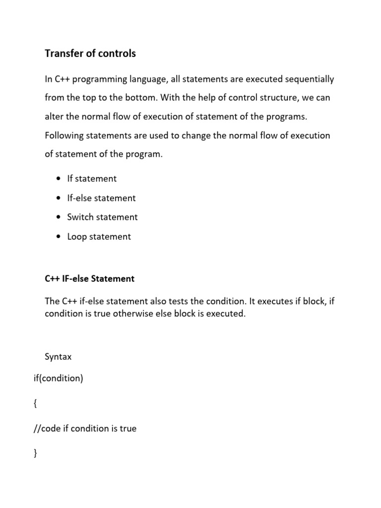 7.programming (BS Phy6) Lec7 | PDF | Control Flow | Namespace