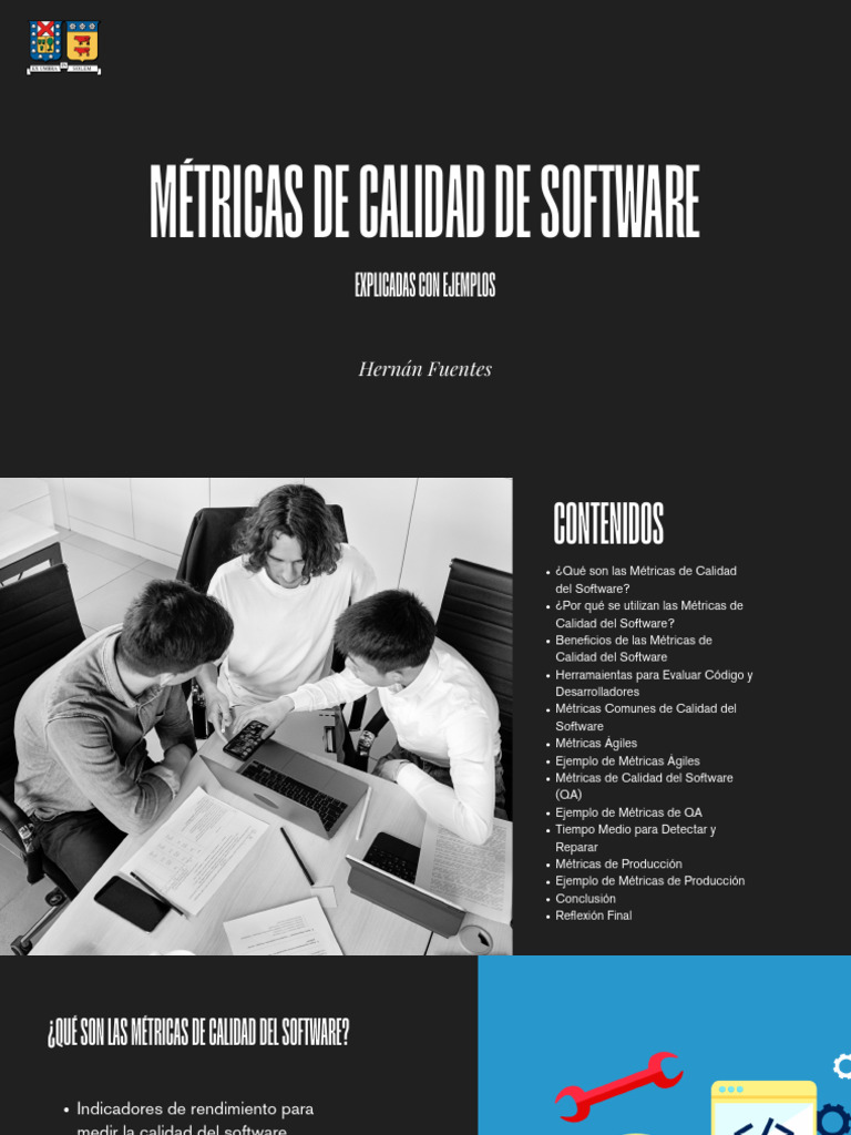 Miniclase 13 Métricas de Calidad Del Software Explicadas Con Ejemplos ...