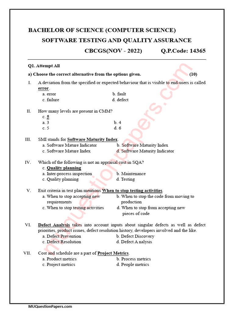 Science - BSC Computer Science - Semester 5 - 2022 - November ...