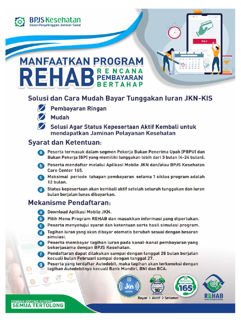 Manfaat Program Rehab BPJS | PDF