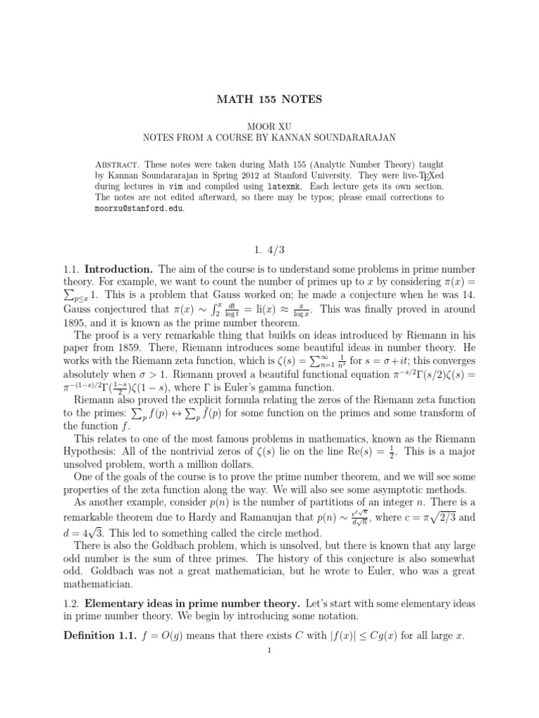 155 Main | PDF | Prime Number | Mathematics