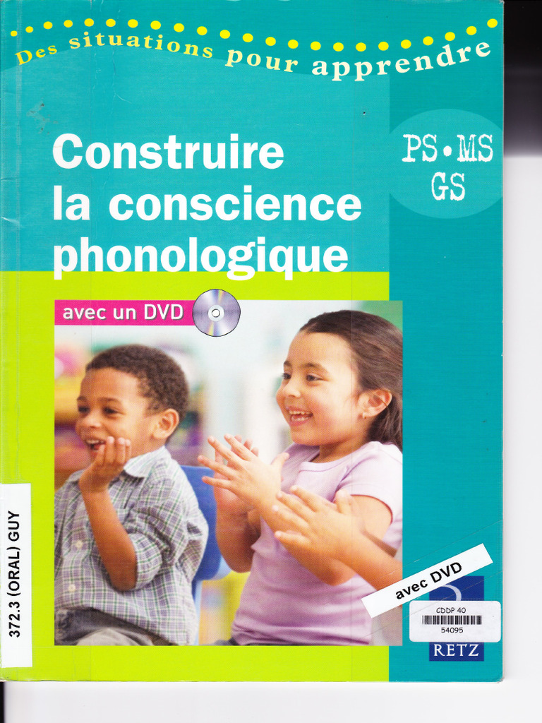 RETZ - Construire La Conscience Phonologique PS MS GS | PDF