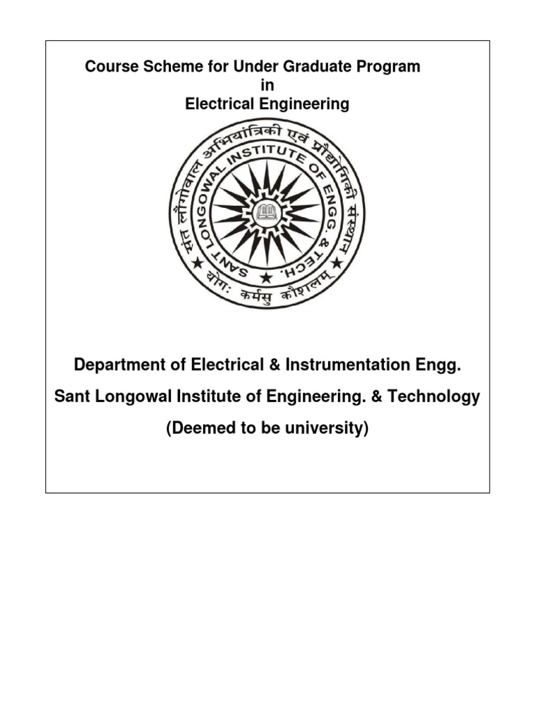 Electrical Syllabus | PDF | Capacitor | Alternating Current