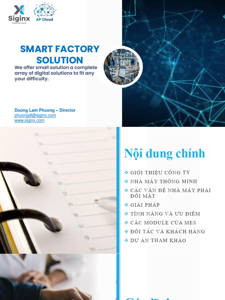 Smart Factory Solution 20240509 V1.1 | PDF