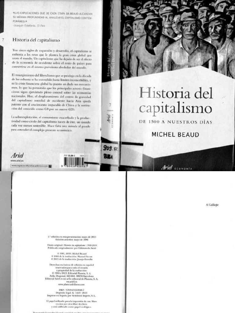 BEAUD Michel Historia Del Capitalismo 1 | PDF